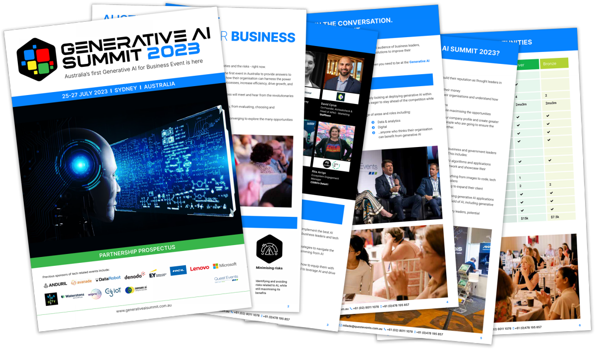 Download the brochure | Generative AI Summit